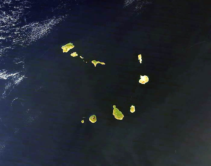 Picture Information Satellite View Of Cape Verde